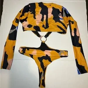 Matte Collection | Swim | Matte Collection Long Sleeve Bathing Suit ...